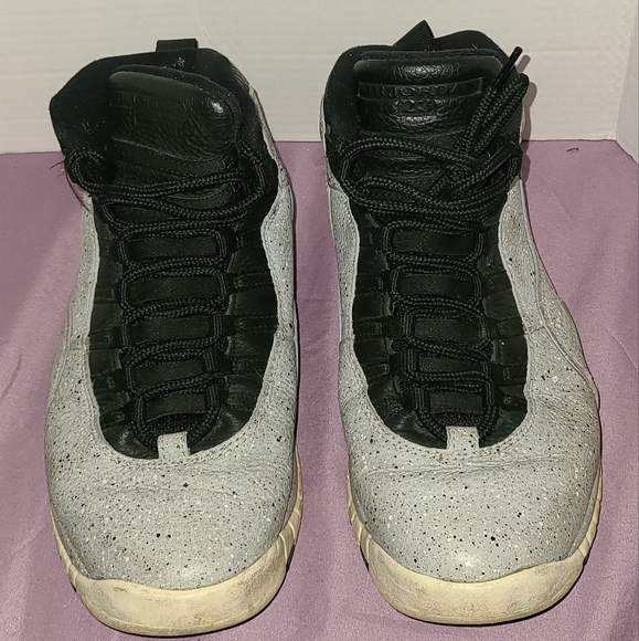 Shoes | Nike Air Jordan Retro 1 X Cement Smoke Grey Size 95 | Poshmark